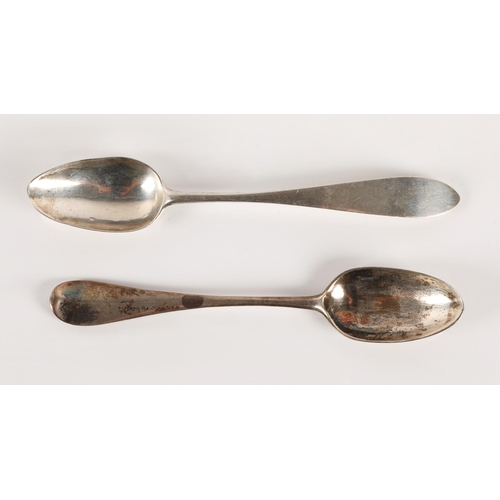 Banff Scottish Provincial Silver, an oar pattern teaspoon by John Keith ...
