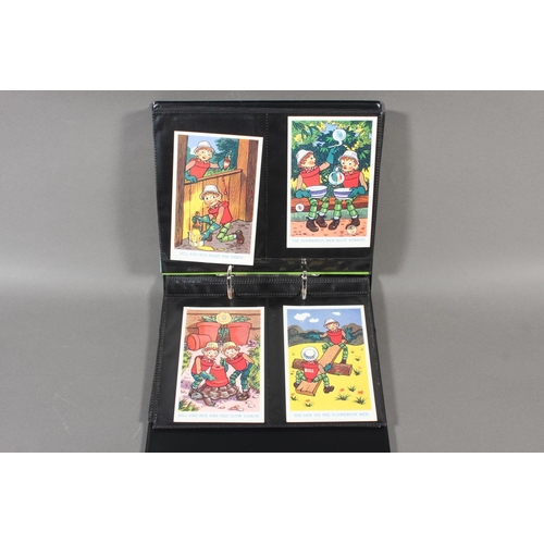 Postcard album containing postcard prints of Mable Lucie Atwell, Bill ...