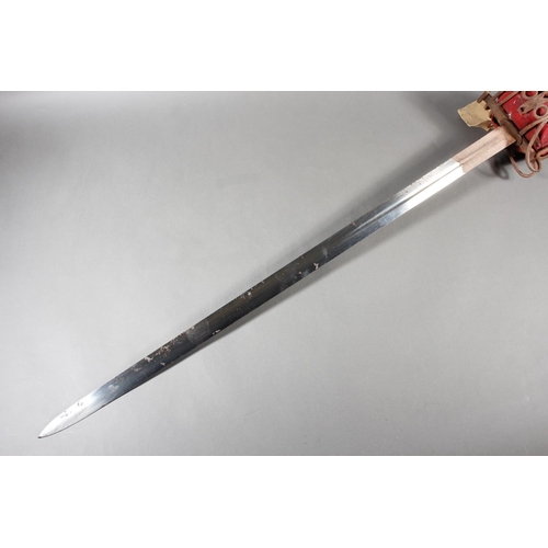 19th century Scottish officer's basket hilted Claymore style broadsword ...