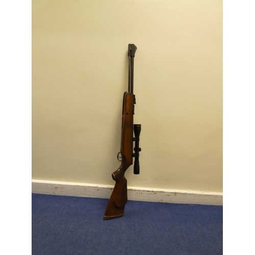 Webley Eclipse underlever air rifle cal .22, the barrel with trapdoor ...