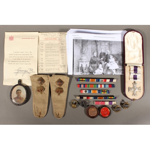 Medal and effects of 4817 Major (Acting Lieutenant Colonel) Frederick ...