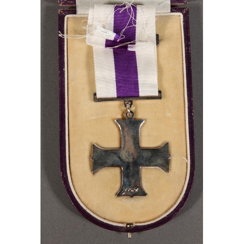 Copy of a Military Cross MC medal, held in fitted box.