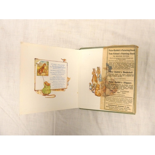 POTTER BEATRIX. Appley Dapply's Nursery Rhymes. Col. illus. in good ...