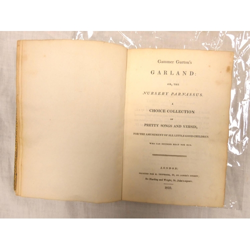 (RITSON JOSEPH & DOUCE FRANCIS). Gammer Gurton's Garland or The Nursery ...