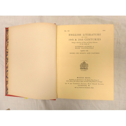 MAGGS BROS. A collection of 8 bookseller's catalogues incl. Australia ...