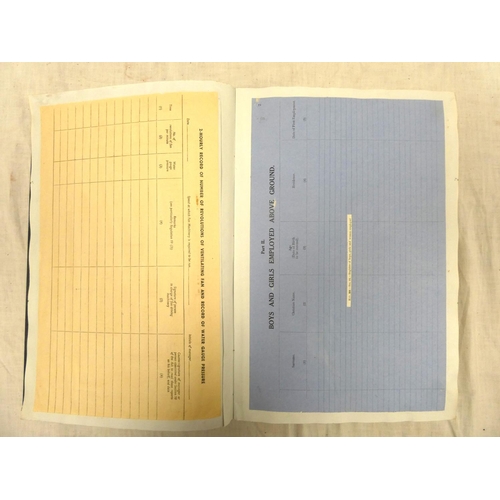 Colliery Guardian Co. Colliery Report Books, Specimens. Folio vol. of ...