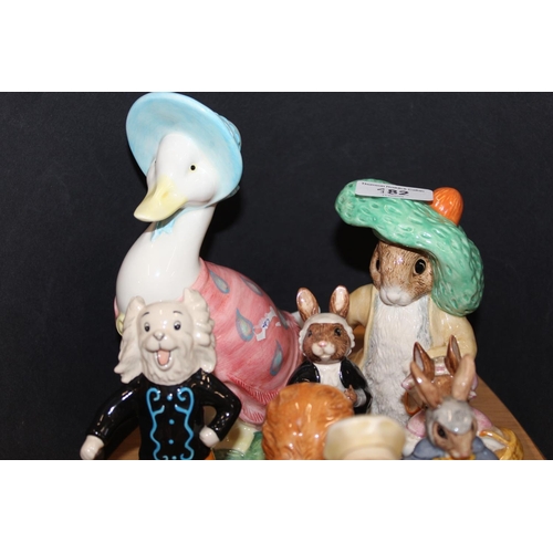 Collection of Royal albert figures, Royal Doulton figures 'Rupert ...