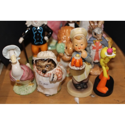 Collection of Royal albert figures, Royal Doulton figures 'Rupert ...