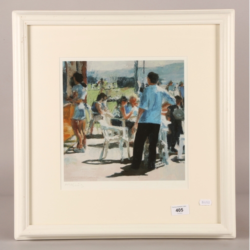 Mcking, pencil signed print, 29cm x 28cm.