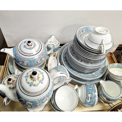 Wedgwood 'Florentine' patterned dinner service. Also with eight pcs ...