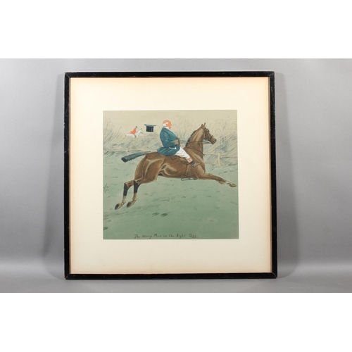 CHARLES JOHNSON PAYNE 'SNAFFLES' (British 1884-1967) The Wrong Man on ...