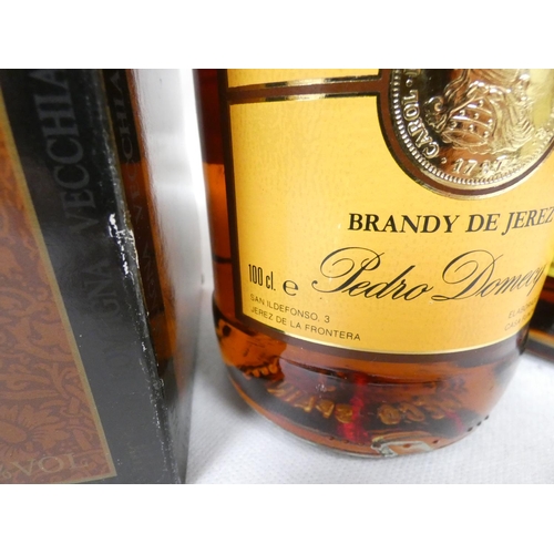 Vecchia Romagna Italian brandy, 700ml, 38% vol, boxed, Veterano "Solera ...