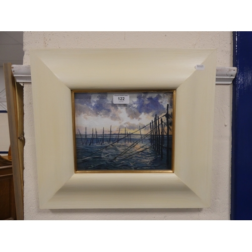 MD CrightonLight Effect - River CreeSigned, oil on board, framed and ...