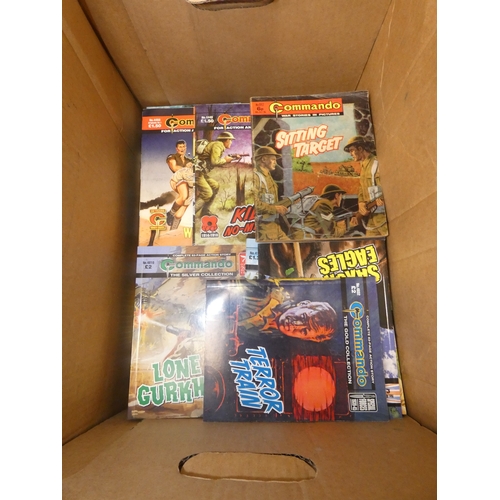 Flags to include Union Jack, USA and others, also Commando comics (one ...