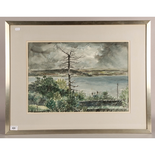 John. B. Fleming RSW, 'The Clyde from Hunters Quay, watercolour, 35cm x ...
