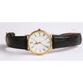 Longines wristwatch on leather strap