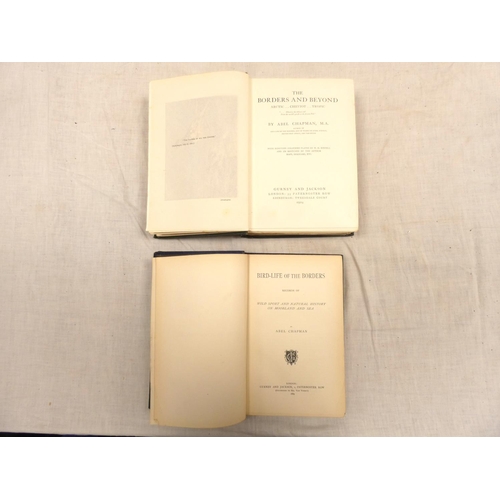 CHAPMAN ABEL. Bird-Life of the Borders. Illus. Orig. blue cloth. 1889 ...