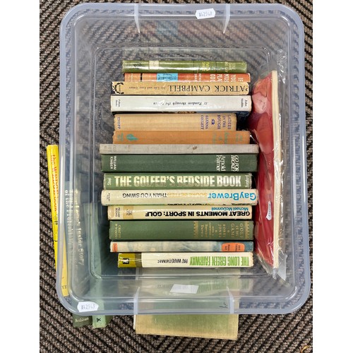 Collection of vintage golf books to include ‘Masters of Golf’, ‘Green ...