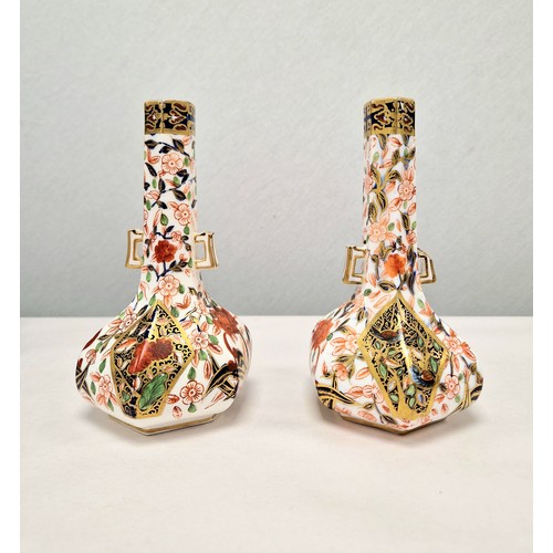 Royal Dux figure of a donkey and cart, two Royal Crown Derby Imari ...