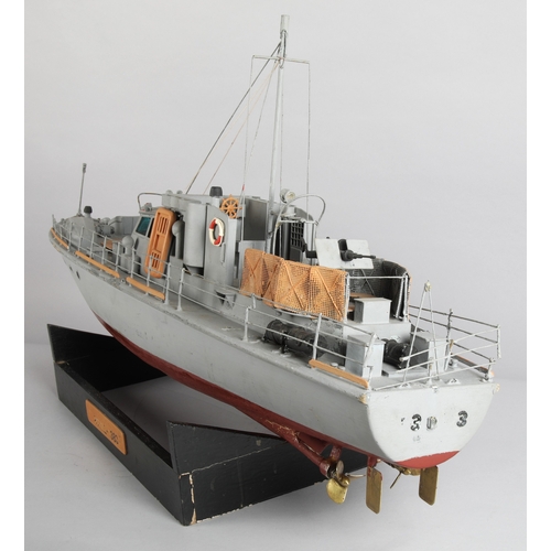 Royal Navy Harbour Defence Motor Launch (HDML-383) radio controlled ...