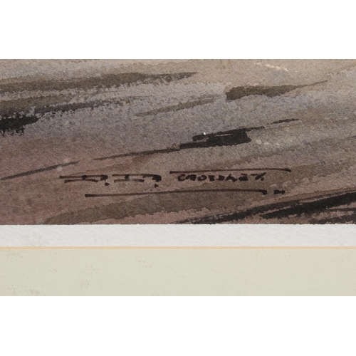 DONALD B CROSSLEY RWS BWS FIGA (British 1932-2014), Bronte Country ...