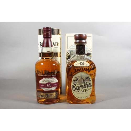 BALBLAIR 16 year old single malt Scotch whisky, old style bottling, 40% ...