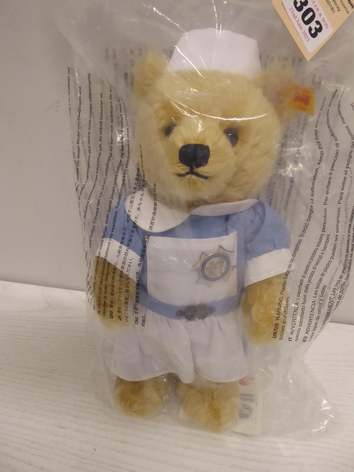 Steiff Nurse bear