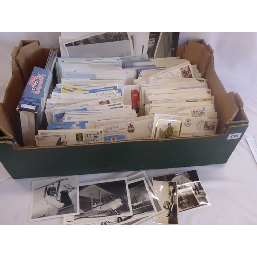 Aviation 1st day covers and ephemera