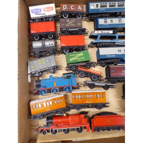Hornby OO gauge Thomas the Tank Engine model railway engines, carriages ...