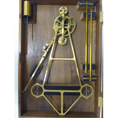 Unsigned brass, Amsel style mechanical linear planimeter - Stanley ...