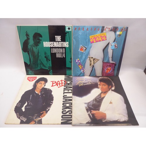 Vinyl LP records - U2, Talk Talk, The The, Michael Jackson etc.