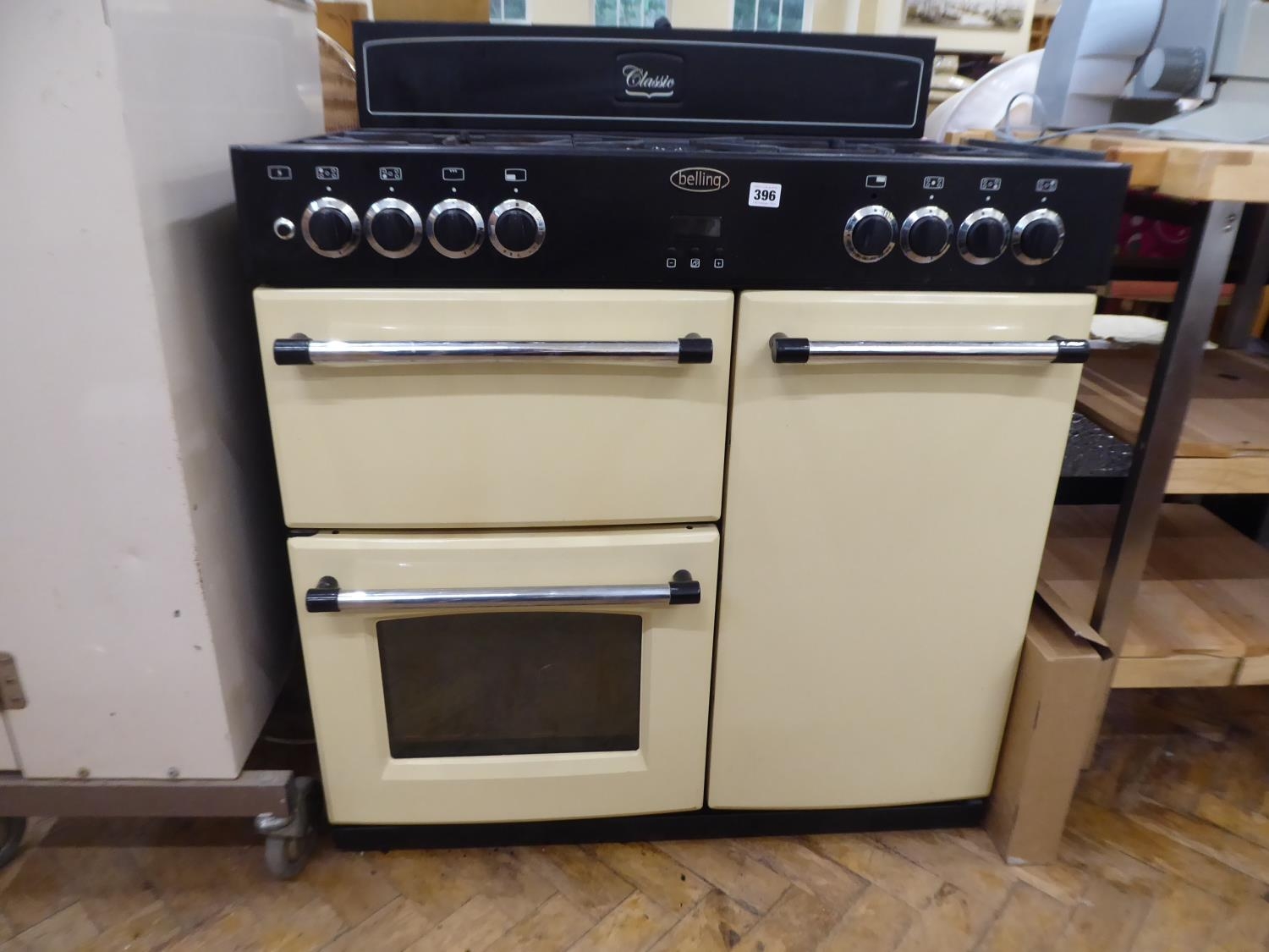 Belling dual fuel range cooker