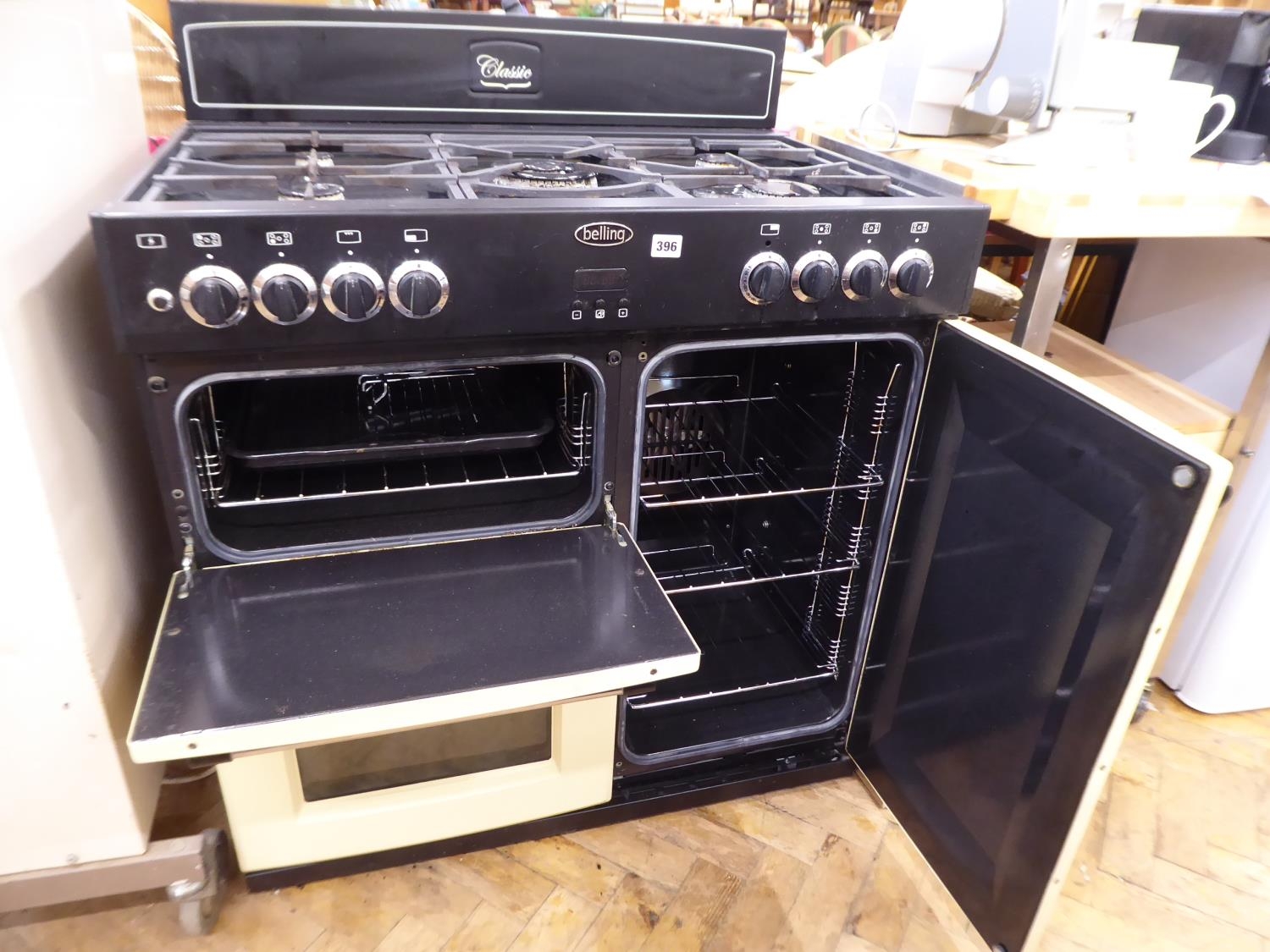 Belling dual fuel range cooker
