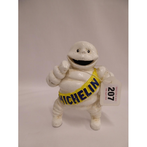 Cast iron 'Michelin' man figure
