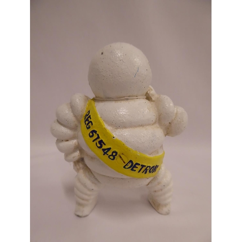 Cast iron 'Michelin' man figure