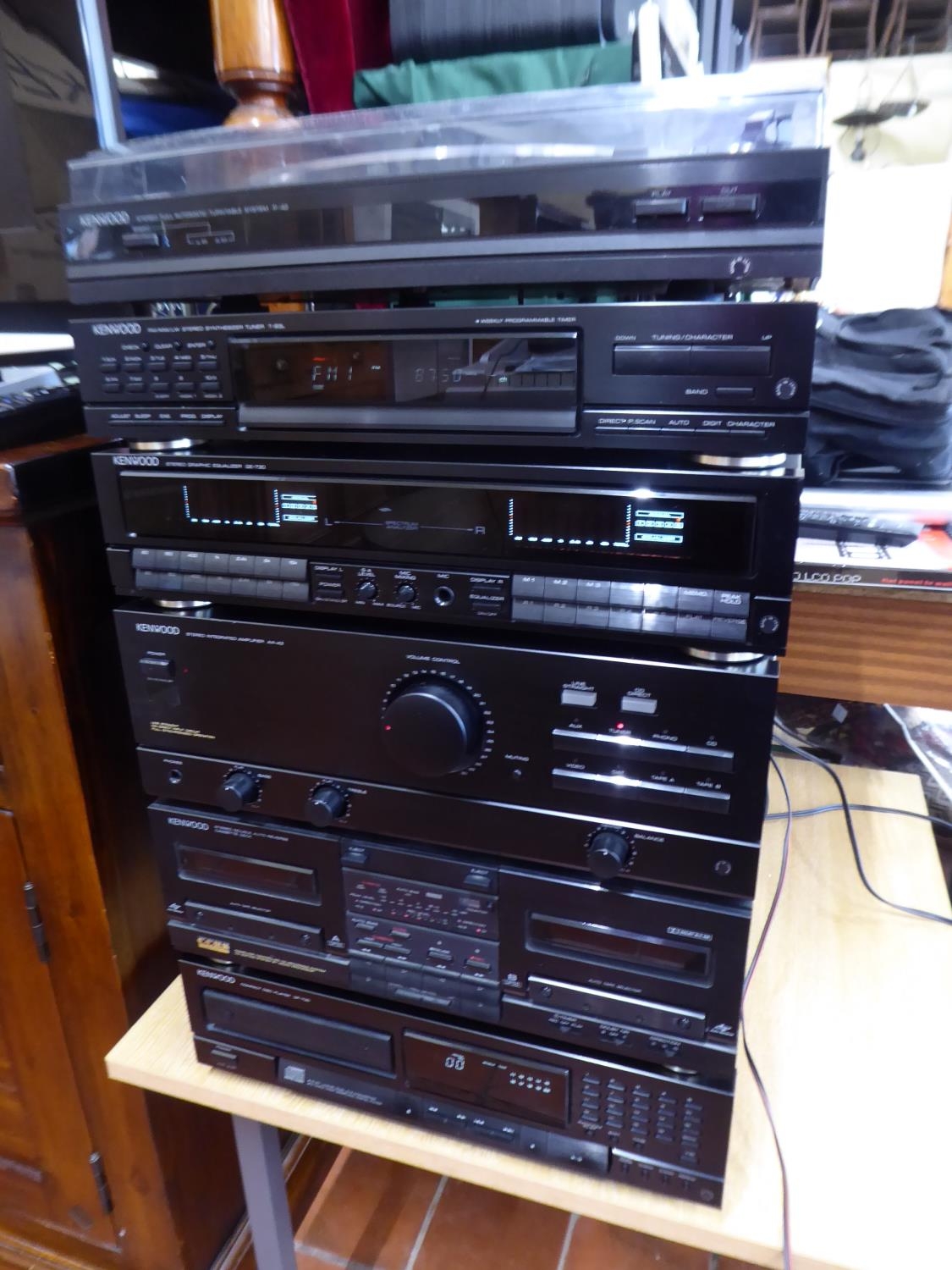 Kenwood stacking Hi-Fi system with original boxes