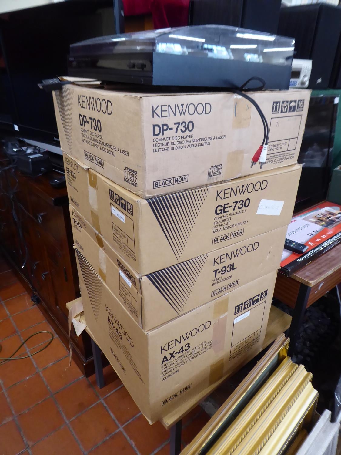 Kenwood stacking Hi-Fi system with original boxes