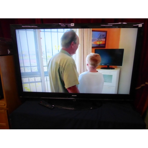 Bush 55" LCD TV and remote