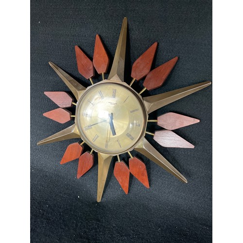 Anstey + Wilson Vintage Decorative Star Wall Clock