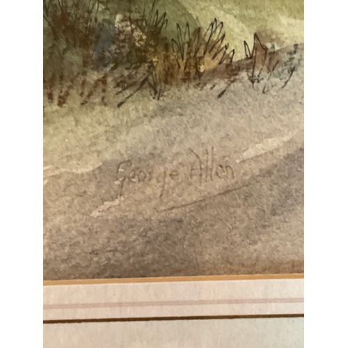 George Allan Old Farm Water Colour