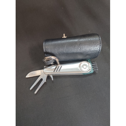 Solingen 8" Blade with Sheath and a Stainless Steel multi tool