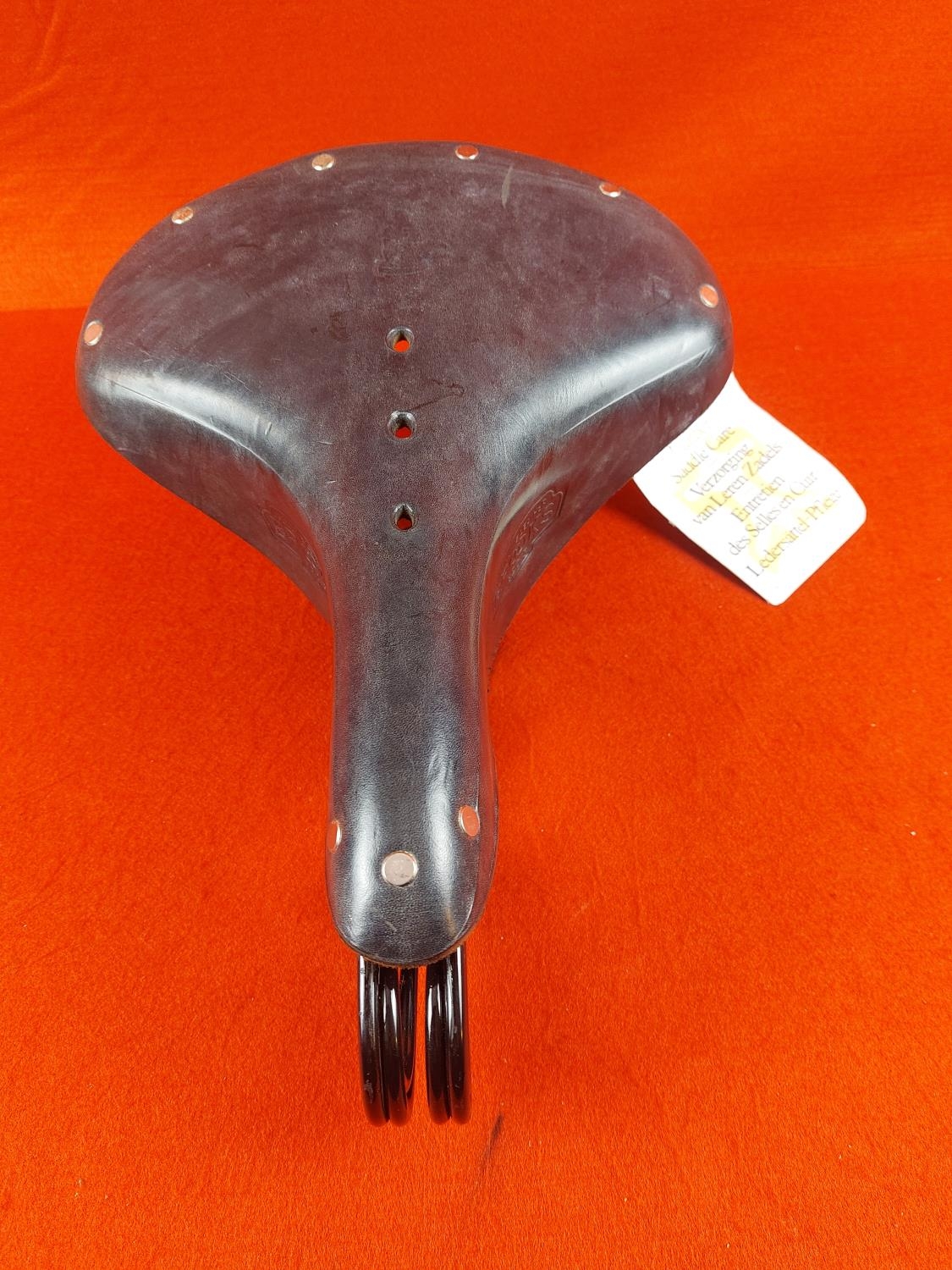 Lovely vintage Brooks B90/3 Bicycle saddle 3 sprung. Leather with ...