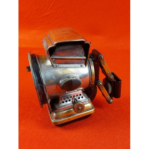 Rare Joseph Lucas Ltd Holophote bicycle lamp.