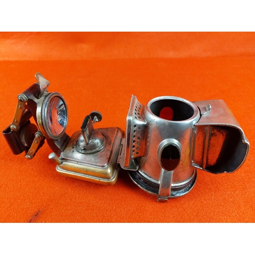 Rare Joseph Lucas Ltd Holophote bicycle lamp.