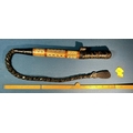 Islamic inlaid bull whip