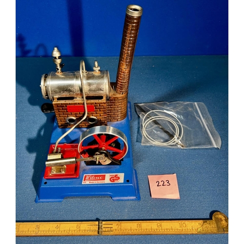 Wilesco German stationary steam engine