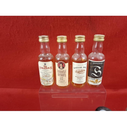 20 x Collectible Vintage mixed Whisky miniature bottles