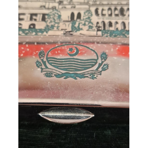 Cigarette box in presentation case featuring the Provincial seal of ...
