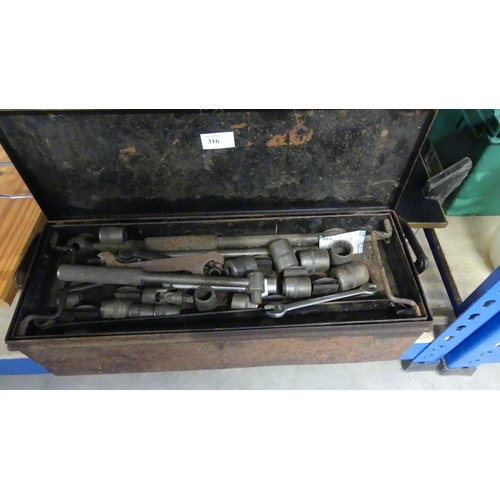 Tool Box Of Britool Assorted Tools