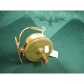 Vintage Malloch Bell Metal Sidecaster Fishing Reel.